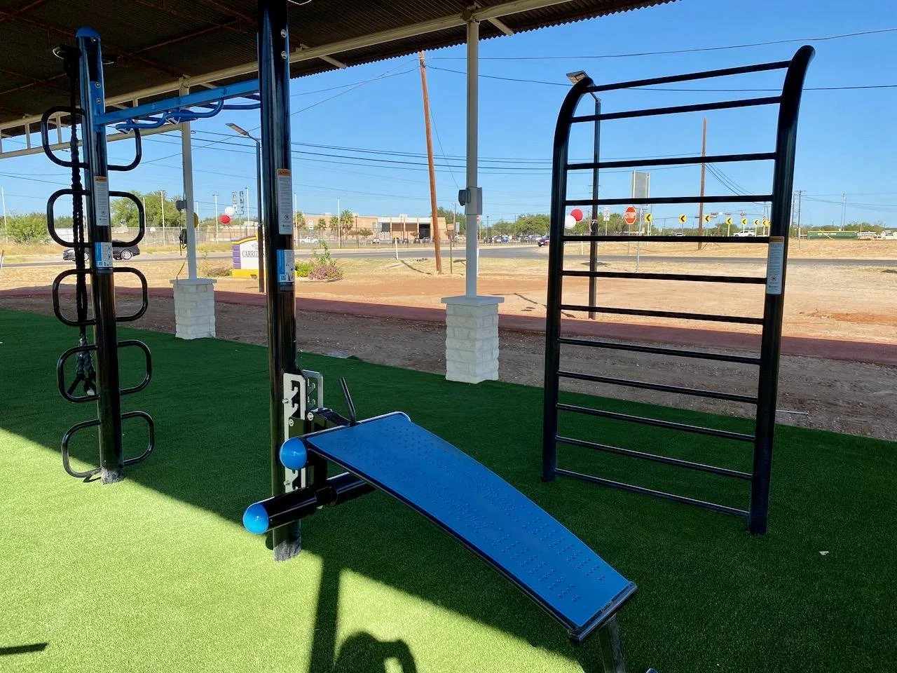 New MoveStrong Outdoor Fitness Space at Veterans Park, Carrizo Springs ...