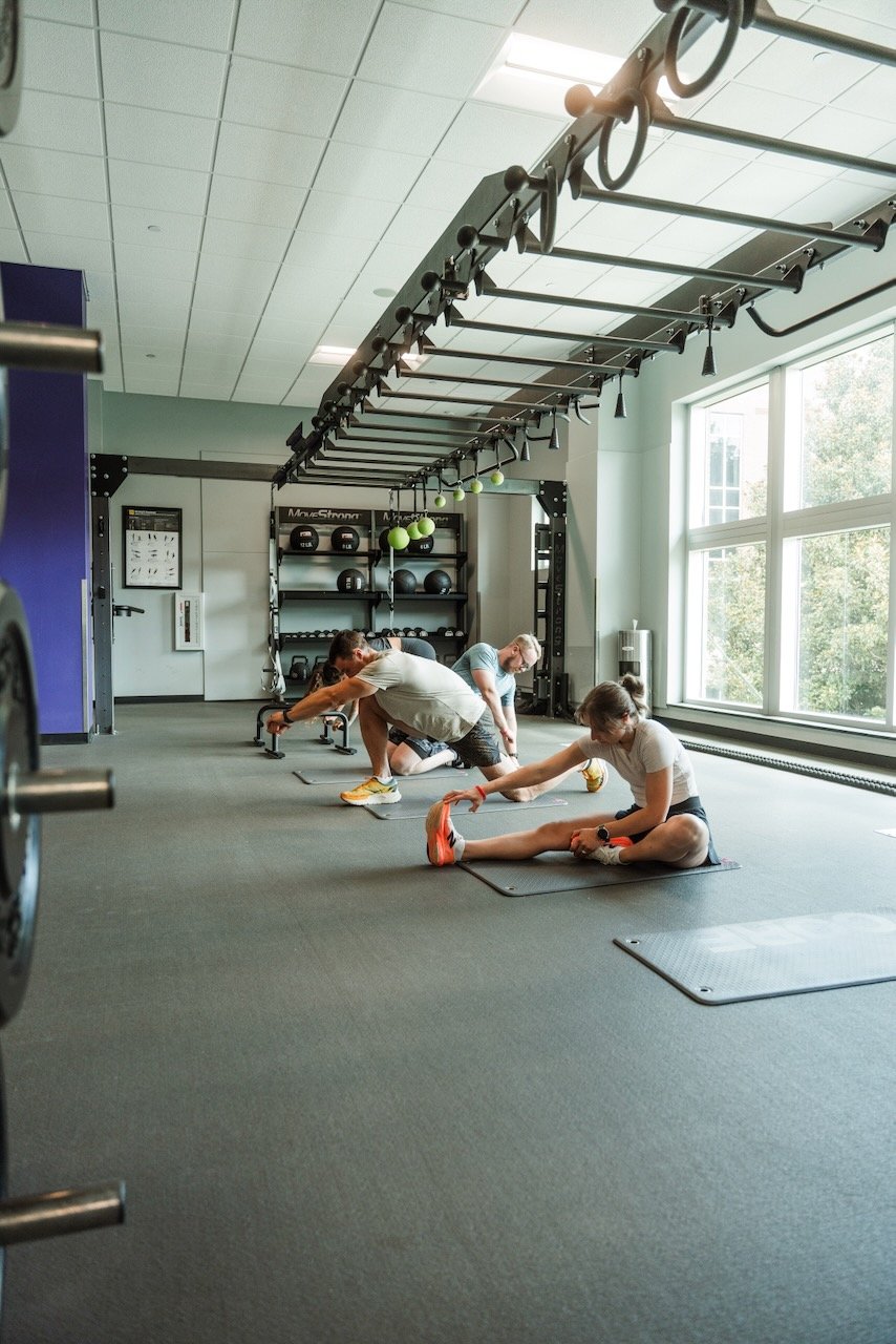 MoveStrong Fitness custom design and installation at university campus ...