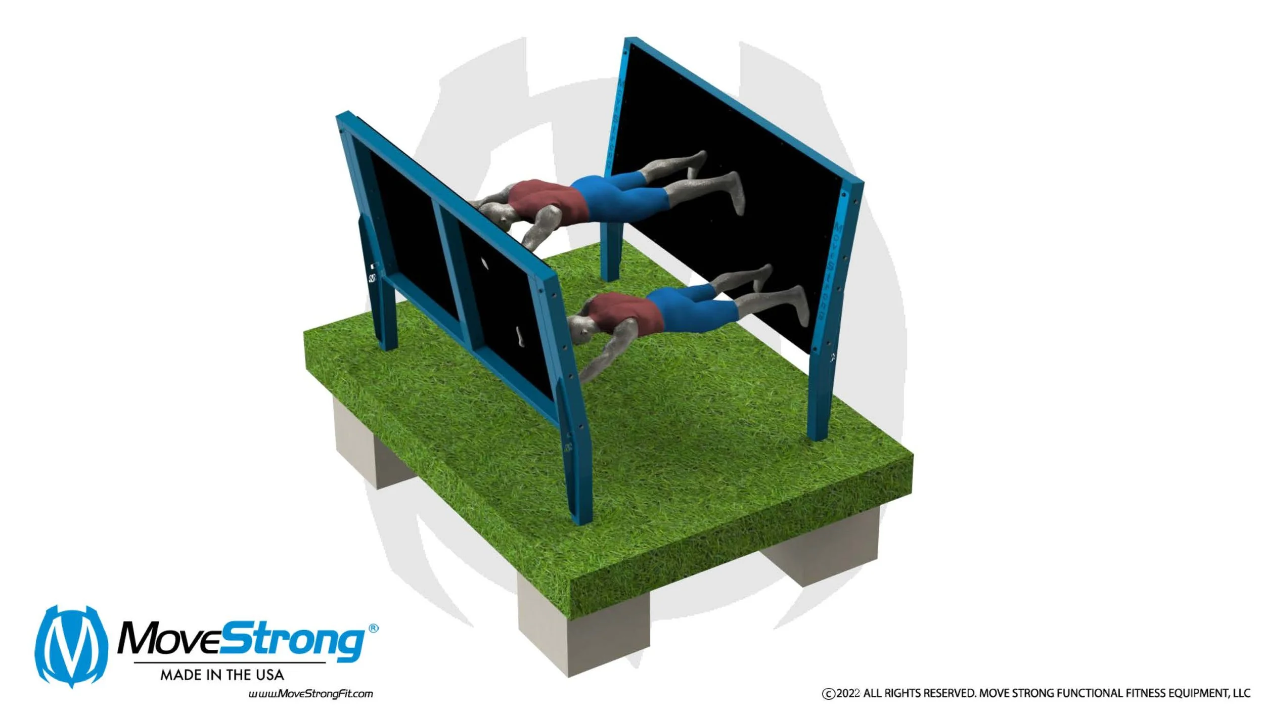 Add a New Challenge to Your Course: The MoveStrong Plank Wall & Spider ...