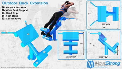 Strengthen Your Core and Back with MoveStrong’s Outdoor Back Extension ...
