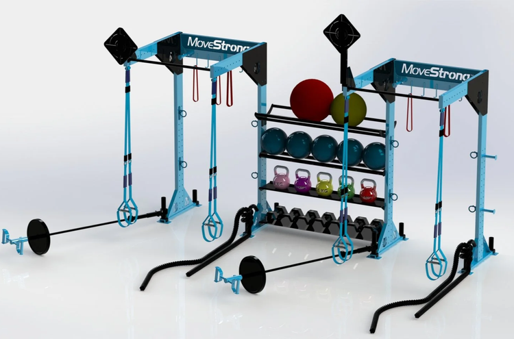 Best Indoor Functional Fitness Design and Commercial Gym equipment