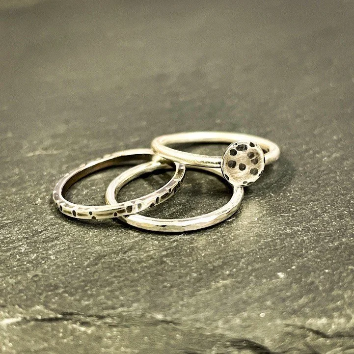 Silver Stacking Rings Metalsmithing Class — Denver Tool Library ...