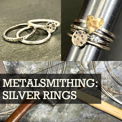 Silver Stacking Rings Metalsmithing Class — Denver Tool Library ...