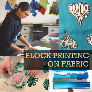 Fabric Block Printing Class — Denver Tool Library | Lending, DIY ...