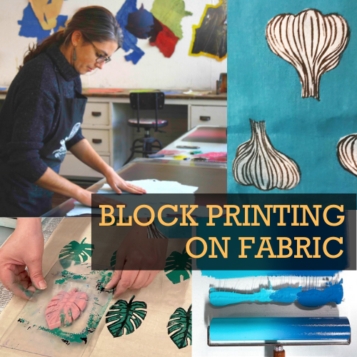Fabric Block Printing Class — Denver Tool Library | Lending, DIY ...