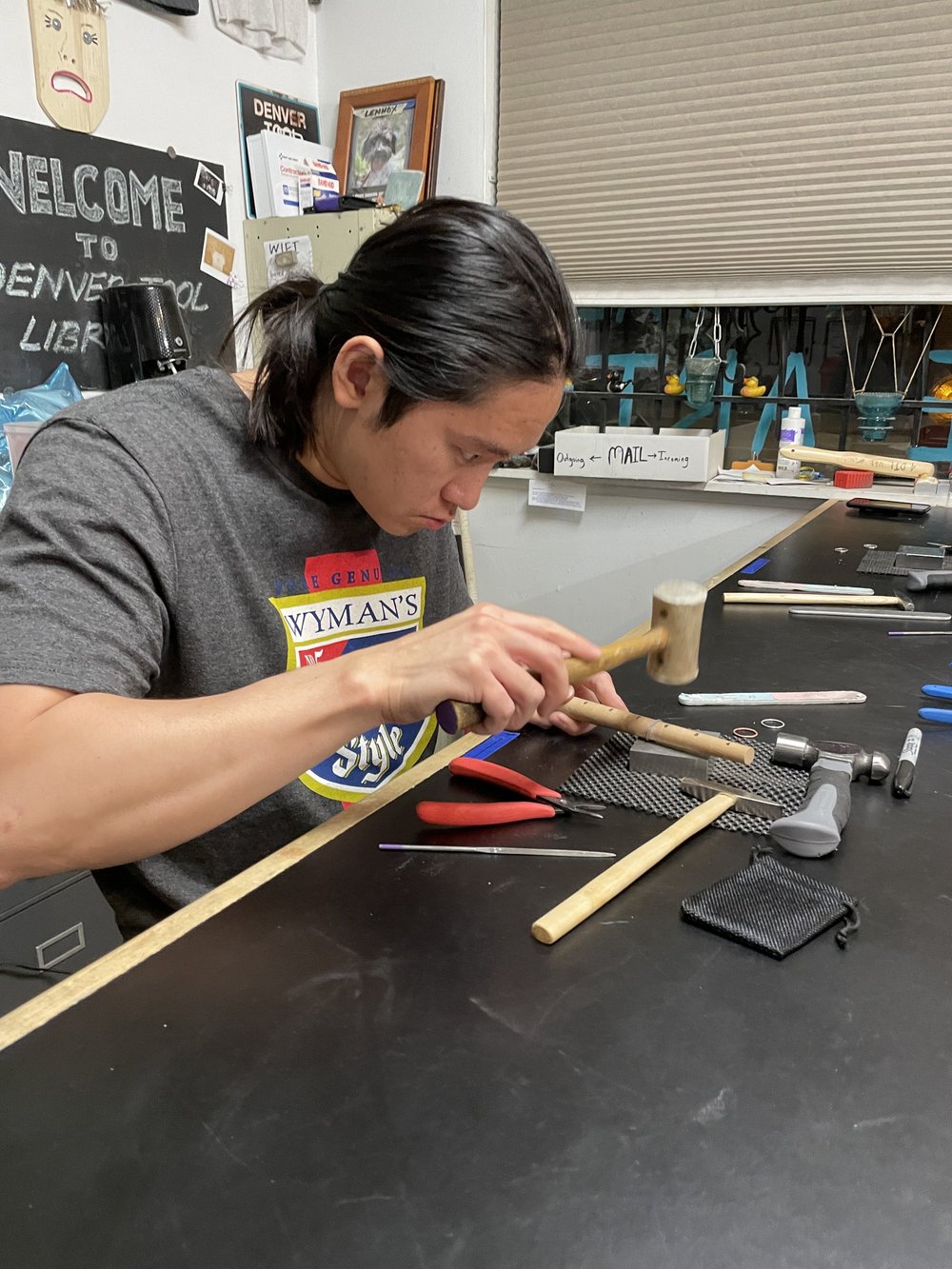 Silver Stacking Rings Metalsmithing Class — Denver Tool Library | Lending, DIY Classes ...