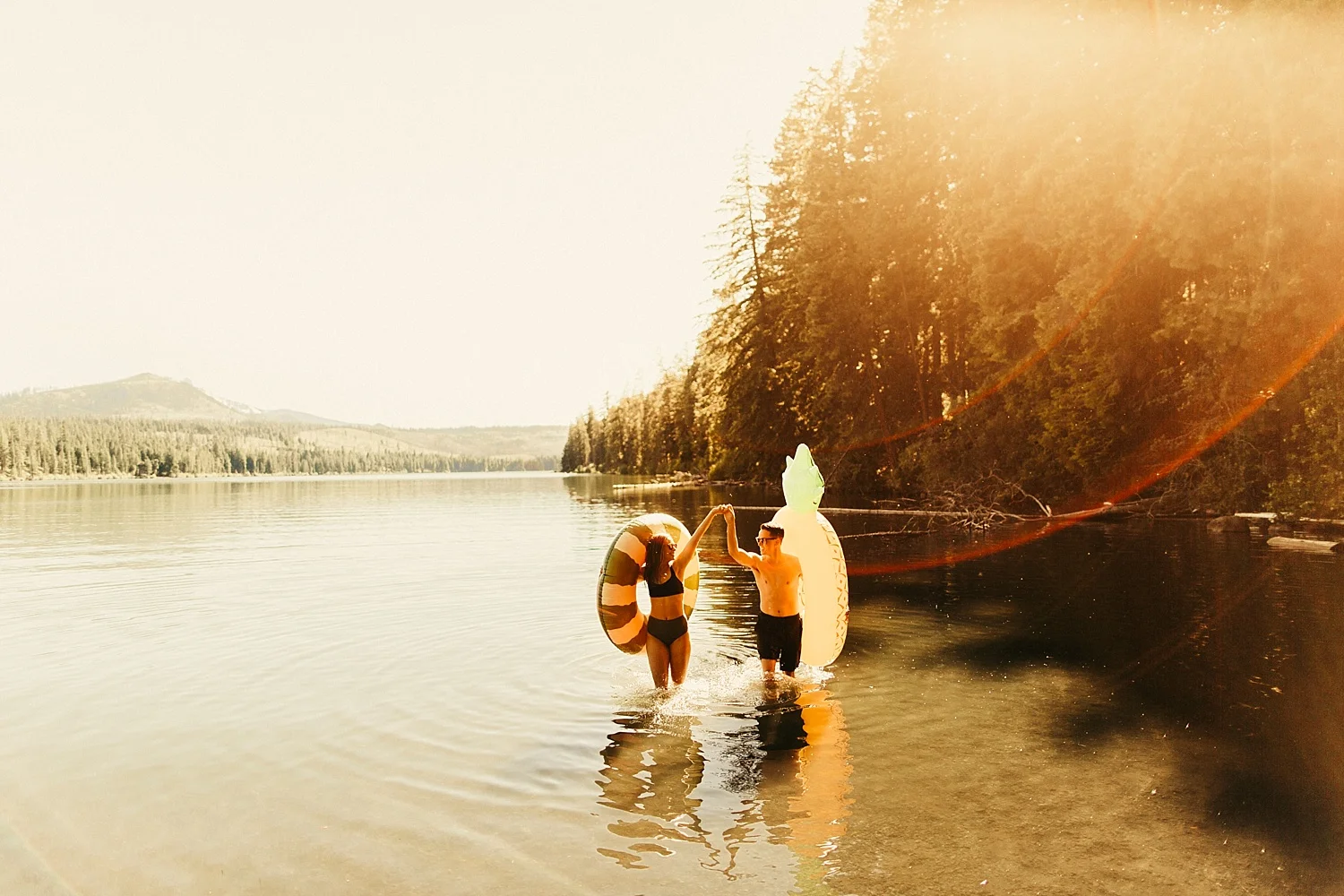 Suttle Lake Couples Session // Sisters, OR // Maci & Blake — Oregon ...