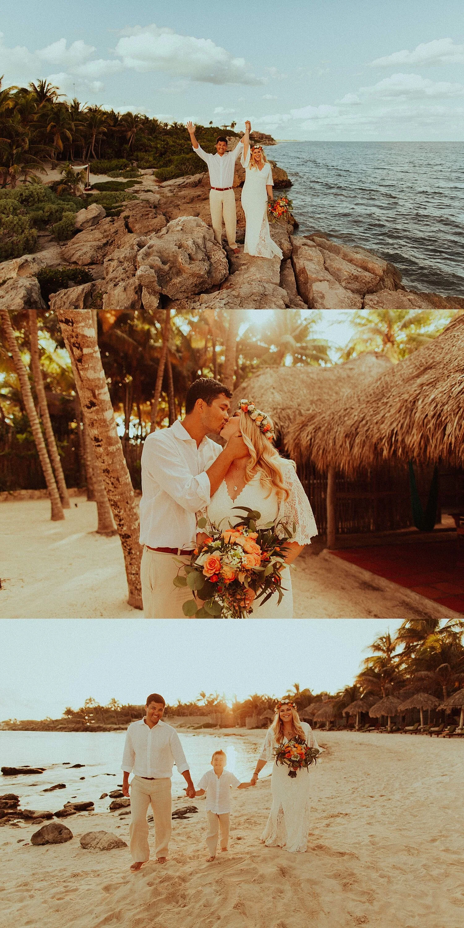 Tulum Mexico Beach Wedding // Tulum QROO // Natalie & Kyle — Oregon ...