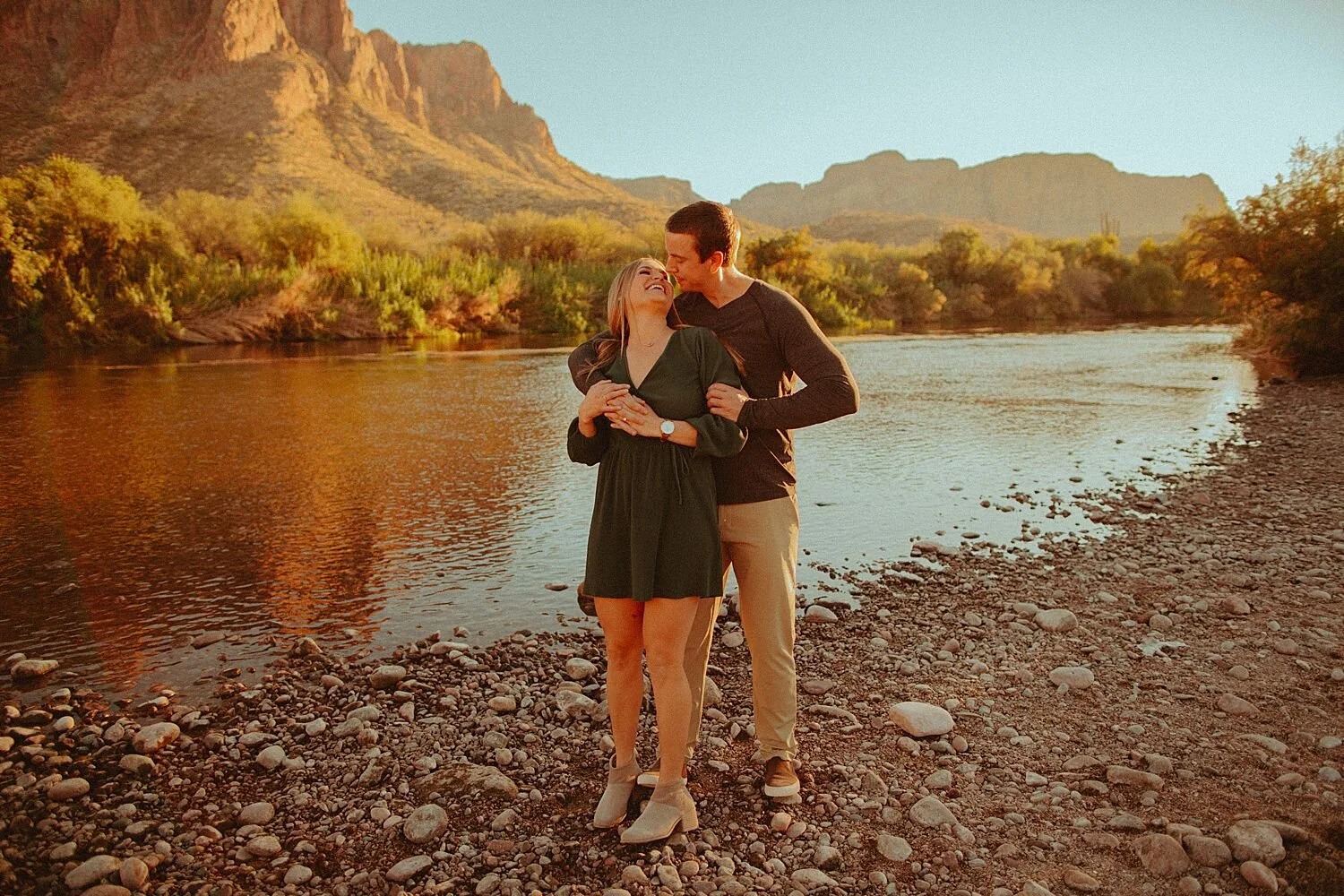 Arizona Desert Engagement Session // Mesa, AZ // Sara & DJ — Oregon ...