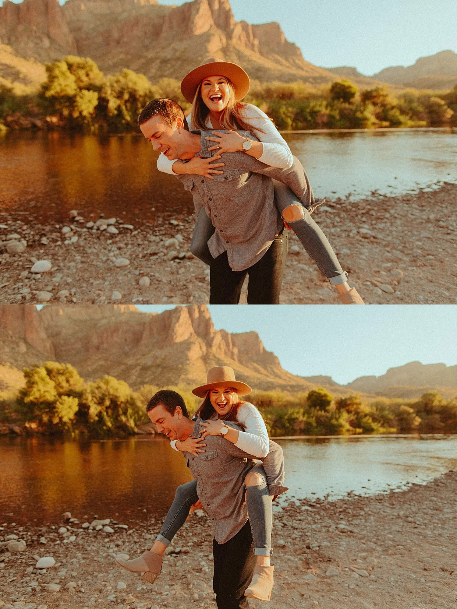 Arizona Desert Engagement Session // Mesa, AZ // Sara & DJ — Oregon ...