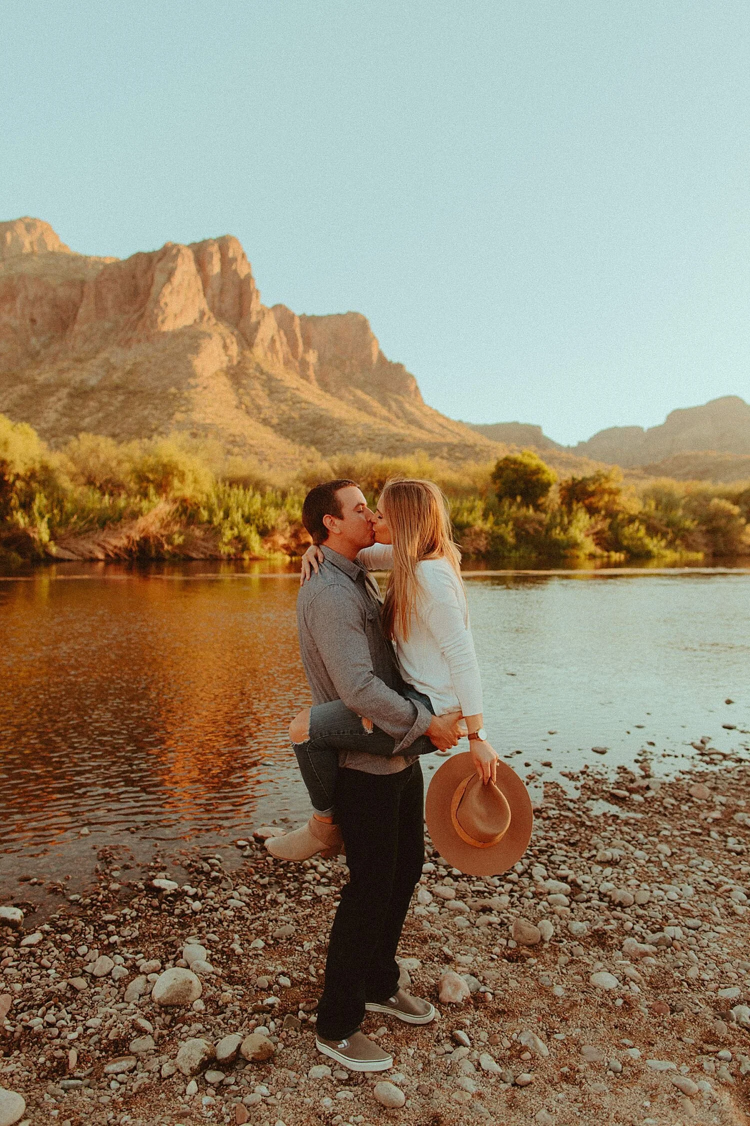Arizona Desert Engagement Session // Mesa, AZ // Sara & DJ — Oregon ...