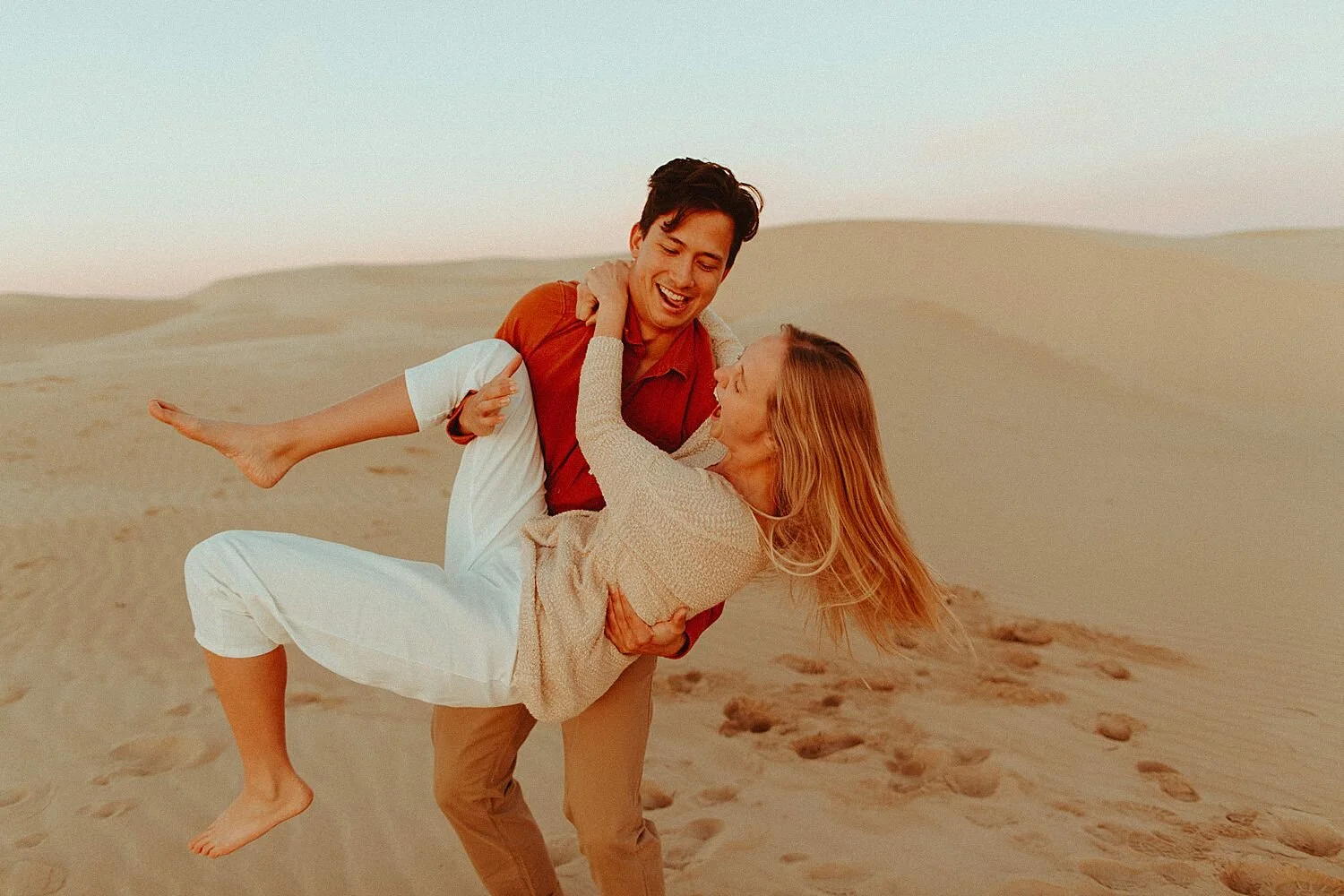 SLO Sand Dunes Engagement Shoot // Oceano, CA // Sus & Mikey — Oregon ...
