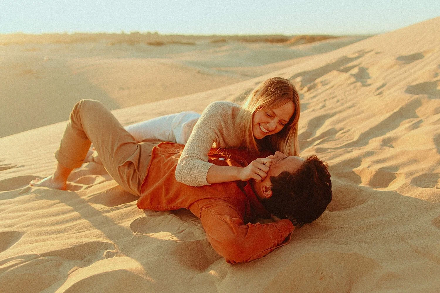 SLO Sand Dunes Engagement Shoot // Oceano, CA // Sus & Mikey — Oregon Wedding Photographer ...