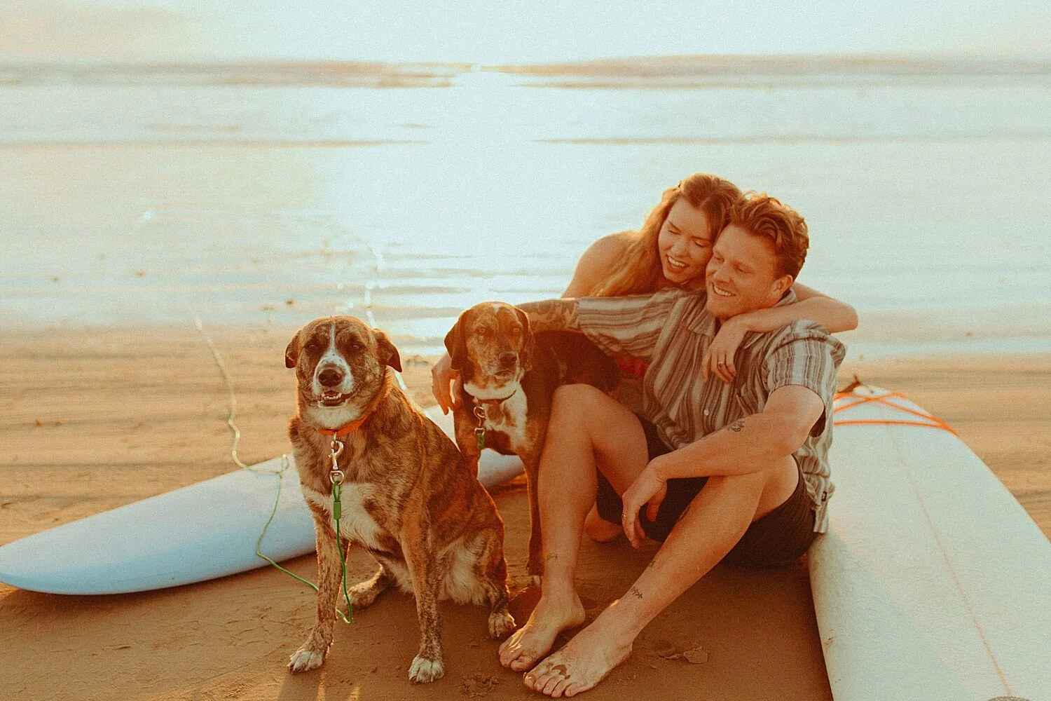 San Luis Obispo Surfing Couples Shoot // Grover Beach, CA // Tessa ...