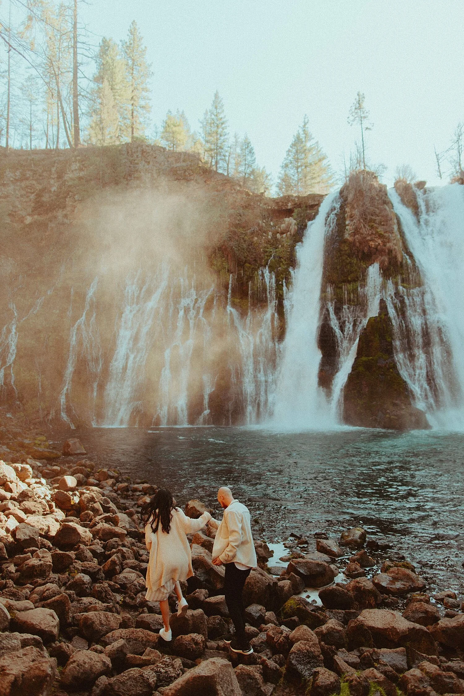 Burney Falls Couples Session // Redding, CA // Sara & Josh — Oregon ...