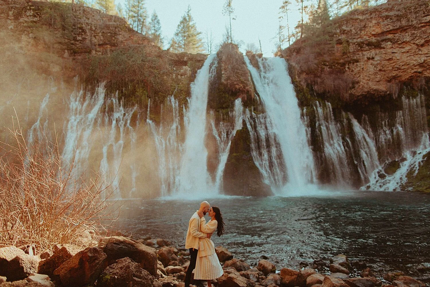 Burney Falls Couples Session // Redding, CA // Sara & Josh — Oregon ...