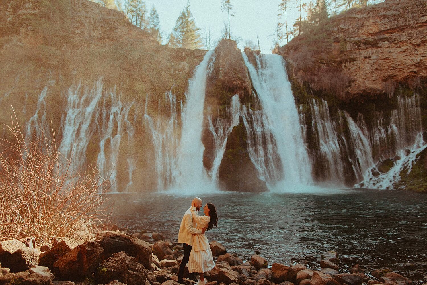 Burney Falls Couples Session // Redding, CA // Sara & Josh — Oregon ...