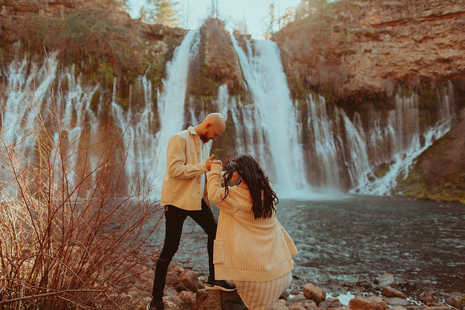 Burney Falls Couples Session // Redding, CA // Sara & Josh — Oregon ...