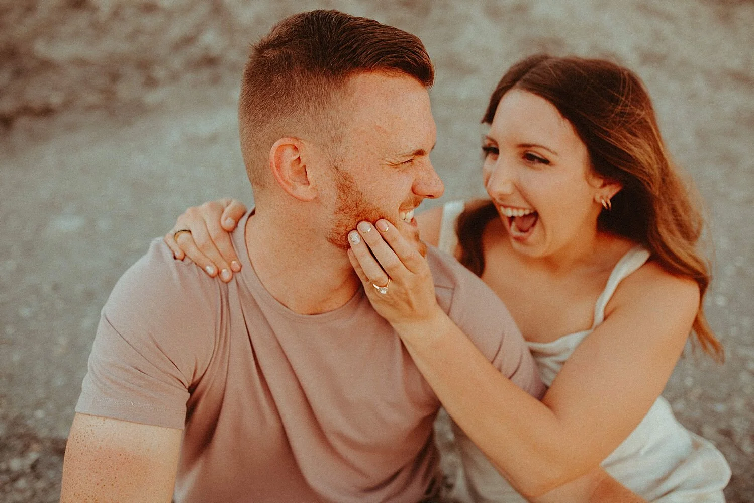 Lake Powell Engagement Session // Big Water, UT // Trisha & Lee ...