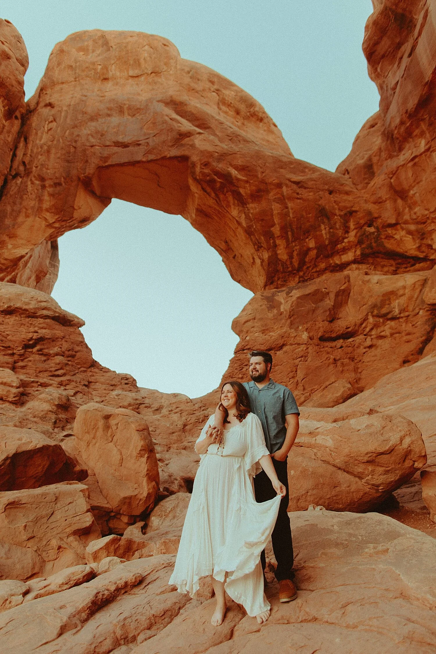 Arches National Park Anniversary Session // Moab, UT // Jessica ...