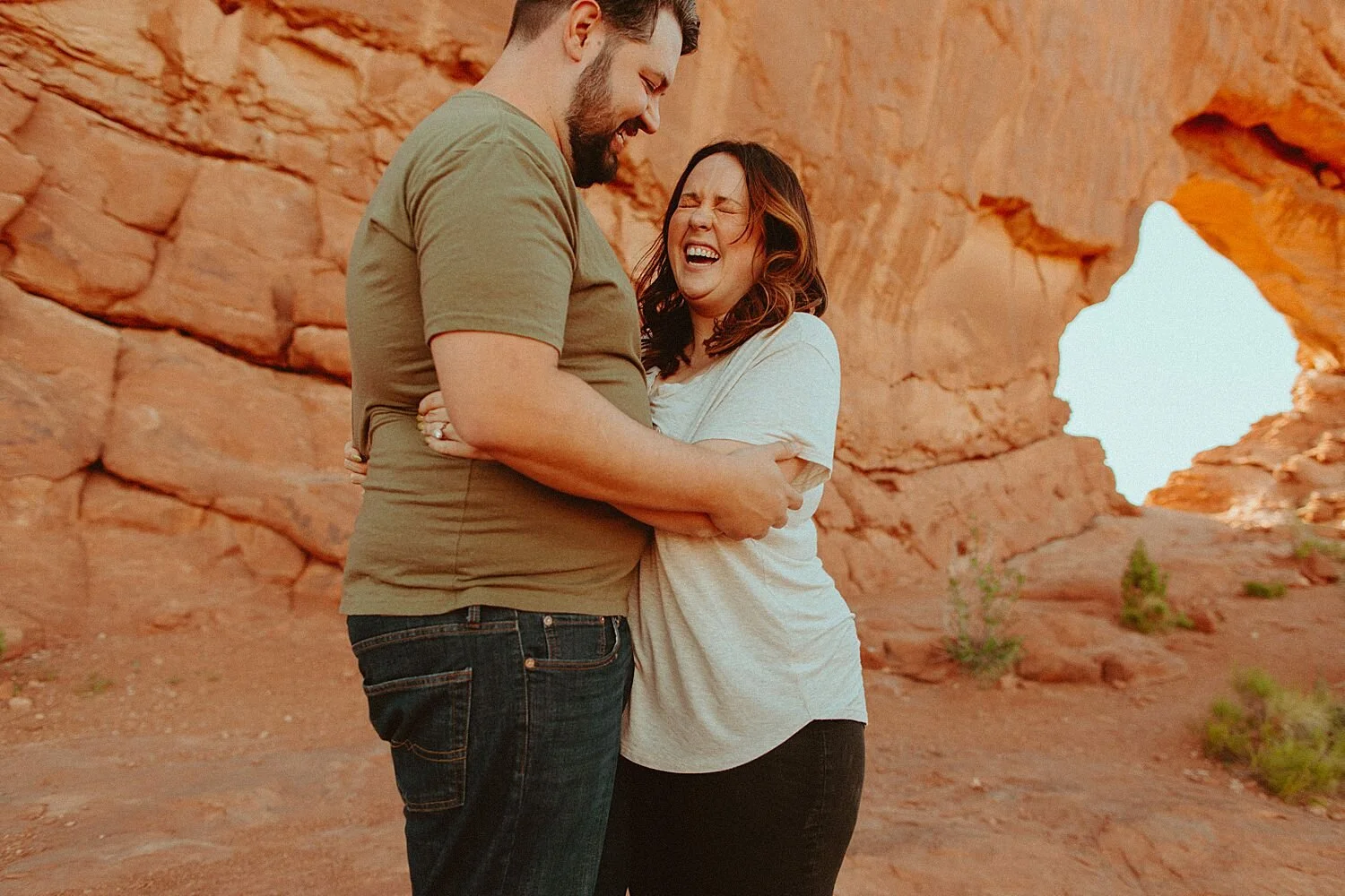 Arches National Park Anniversary Session // Moab, UT // Jessica ...