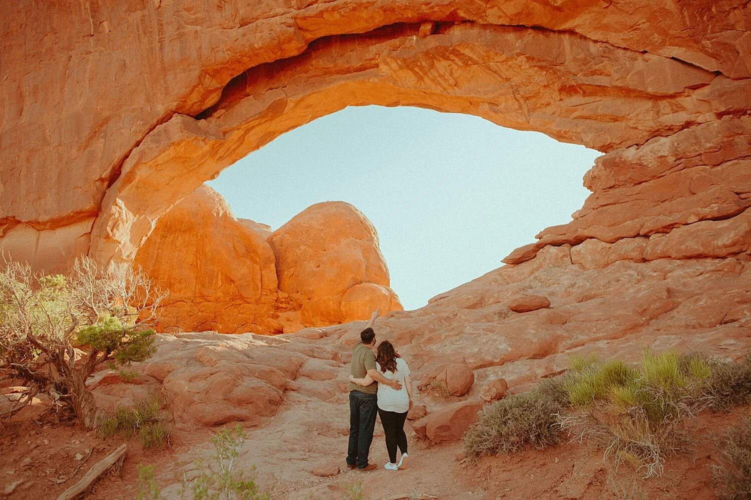 Arches National Park Anniversary Session // Moab, UT // Jessica ...