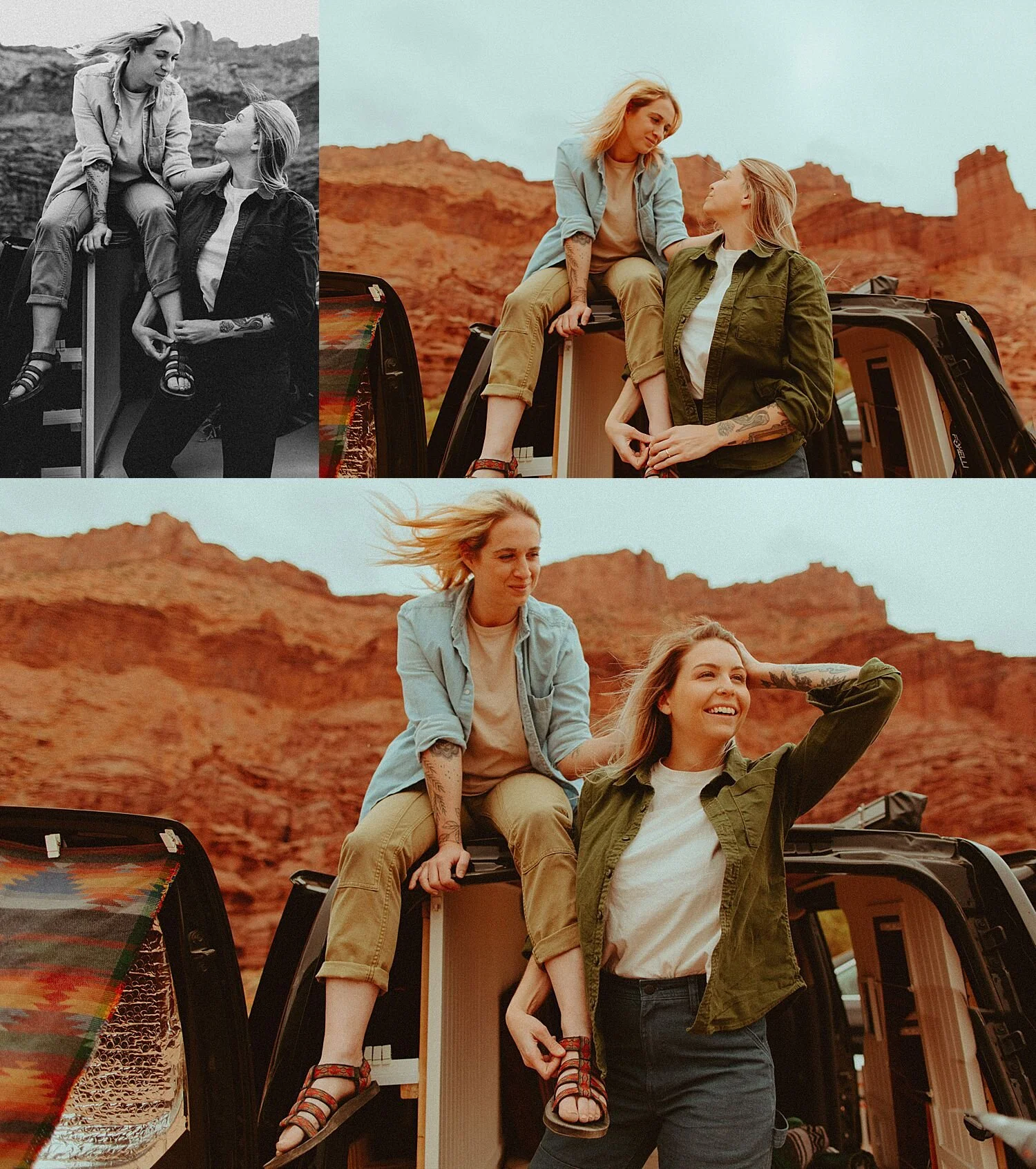 Moab Vanlife Couples Session // Moab, UT // Bryce & Larissa — Oregon ...