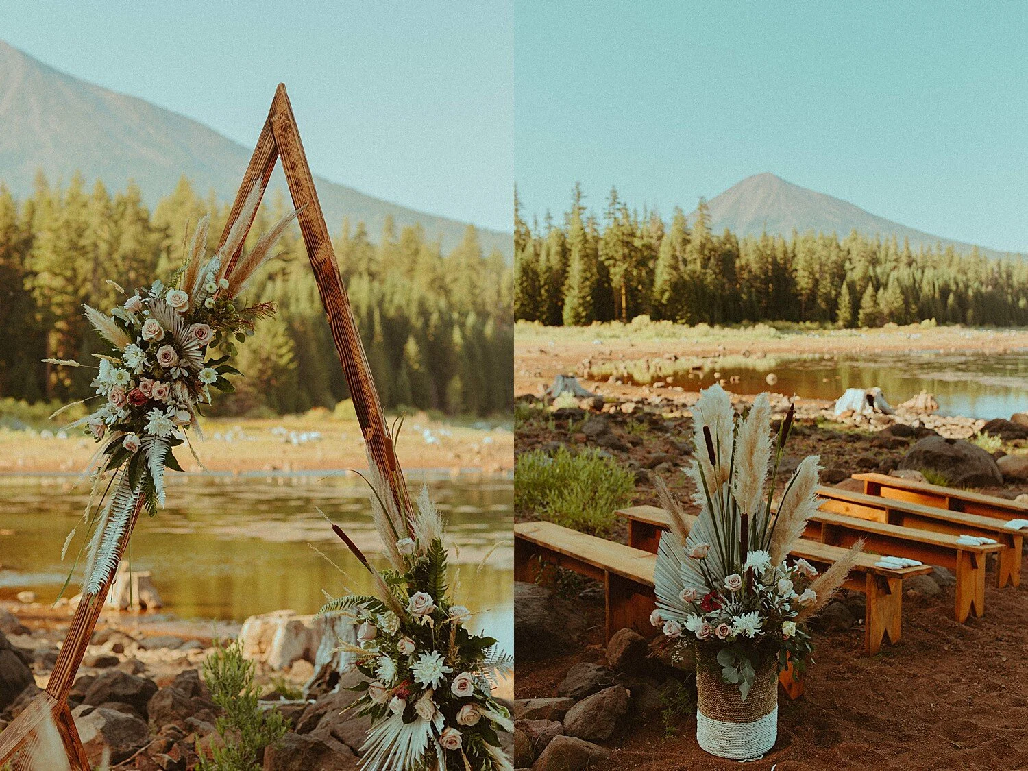 Intimate Oregon Lakeside Wedding // Klamath, OR // Kayla + Chris ...