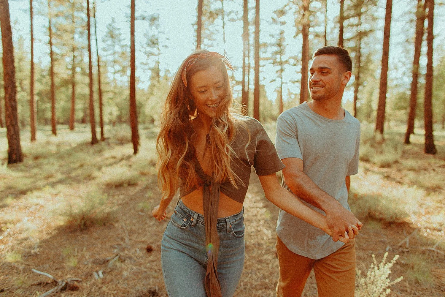 Bend Oregon Forest Engagement Session — Oregon Wedding Photographer ...