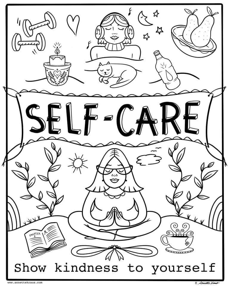 Annette Kraus Illustration and Design FREE coloring pages