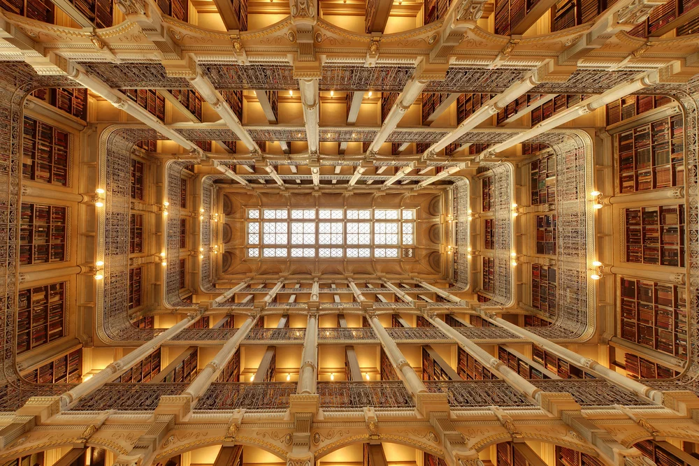 FEATURED LOCATION: The George Peabody Library, Maryland's Most ...