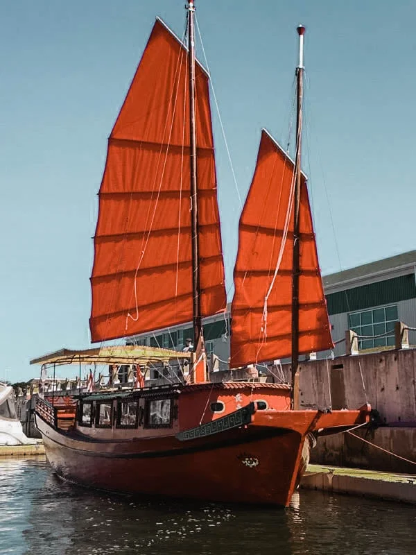 FEATURED FILMING LOCATION: Authentic Chinese Junk Sailing Ship ...