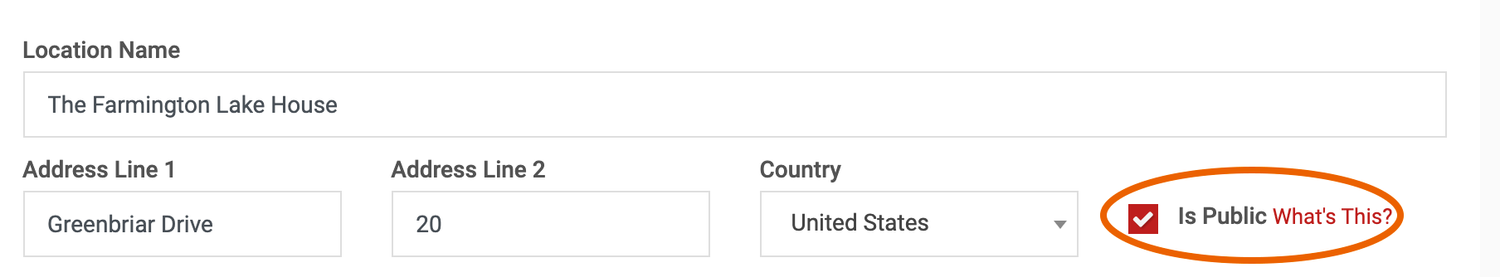Show or Hide Your Location Address — LocationsHub