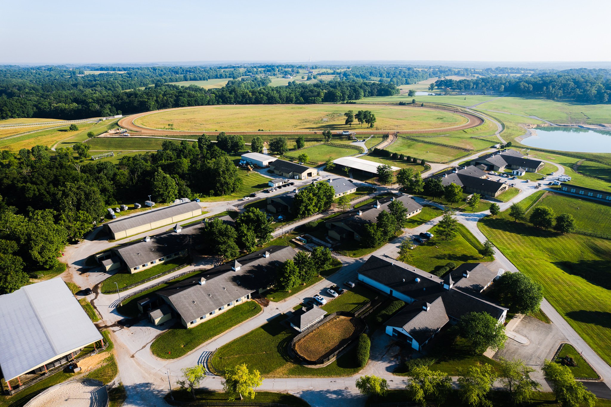 FEATURED FILM LOCATION: Highpointe Thoroughbred Farm & Training Center ...