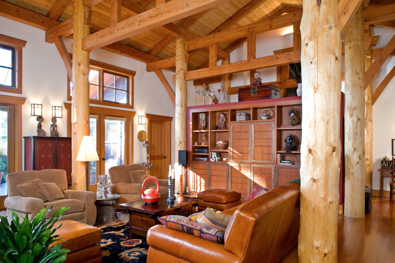 Time Frame and Log Home — Greg Robinson Architect