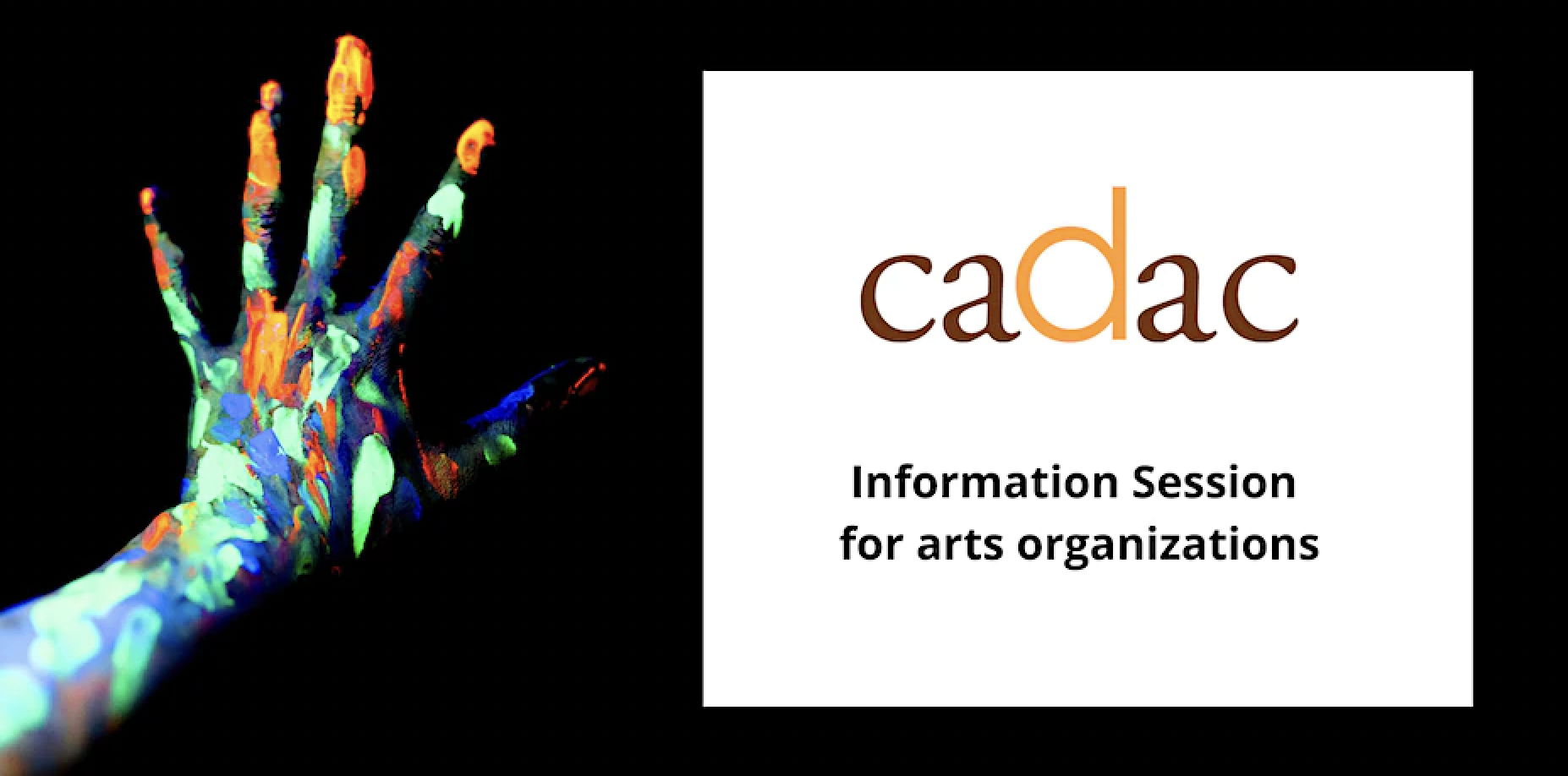 CADAC Information Sessions — BC Alliance for Arts + Culture