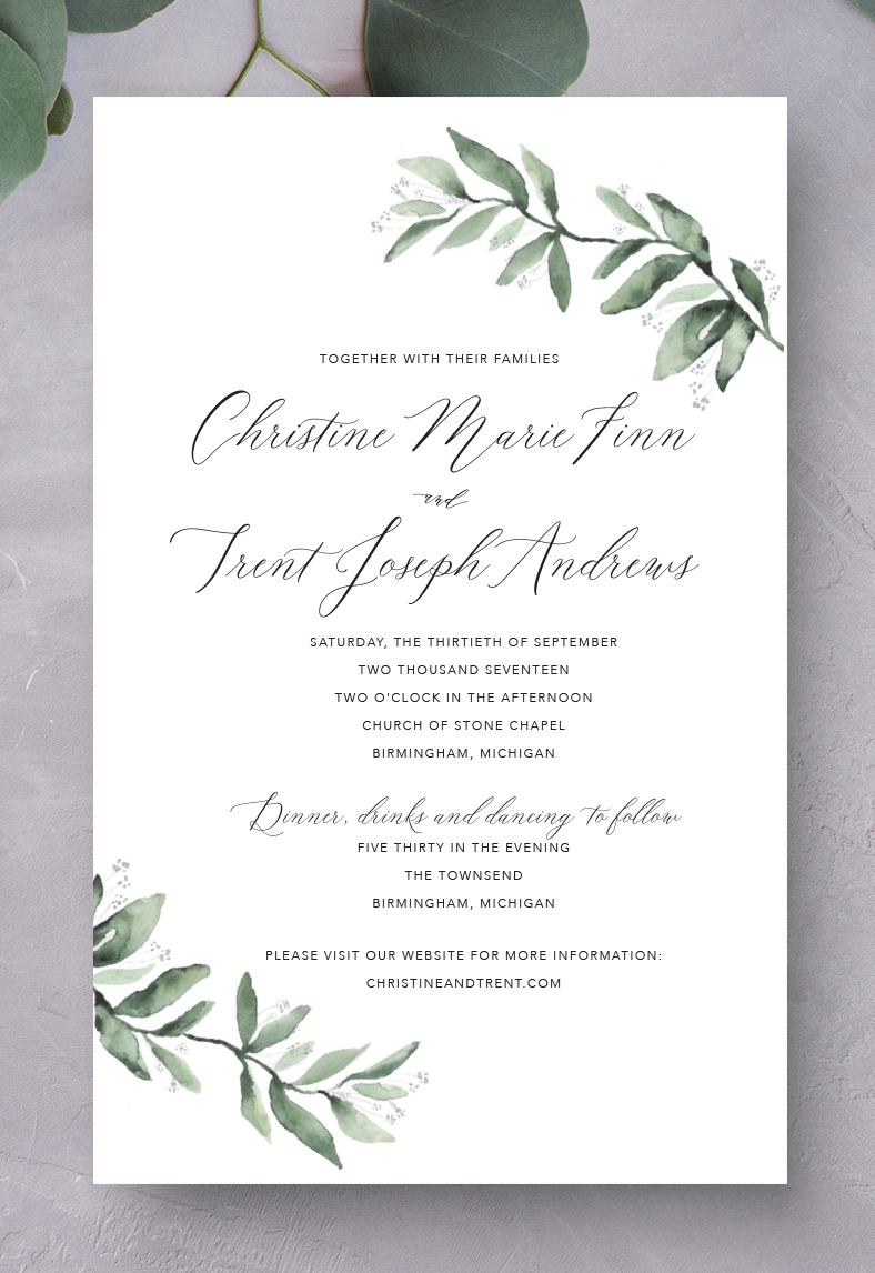 Olive Branch Calligraphy
