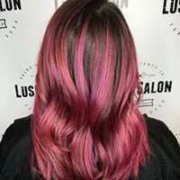 Lush Color Bar & Hair Salon Stylists Work