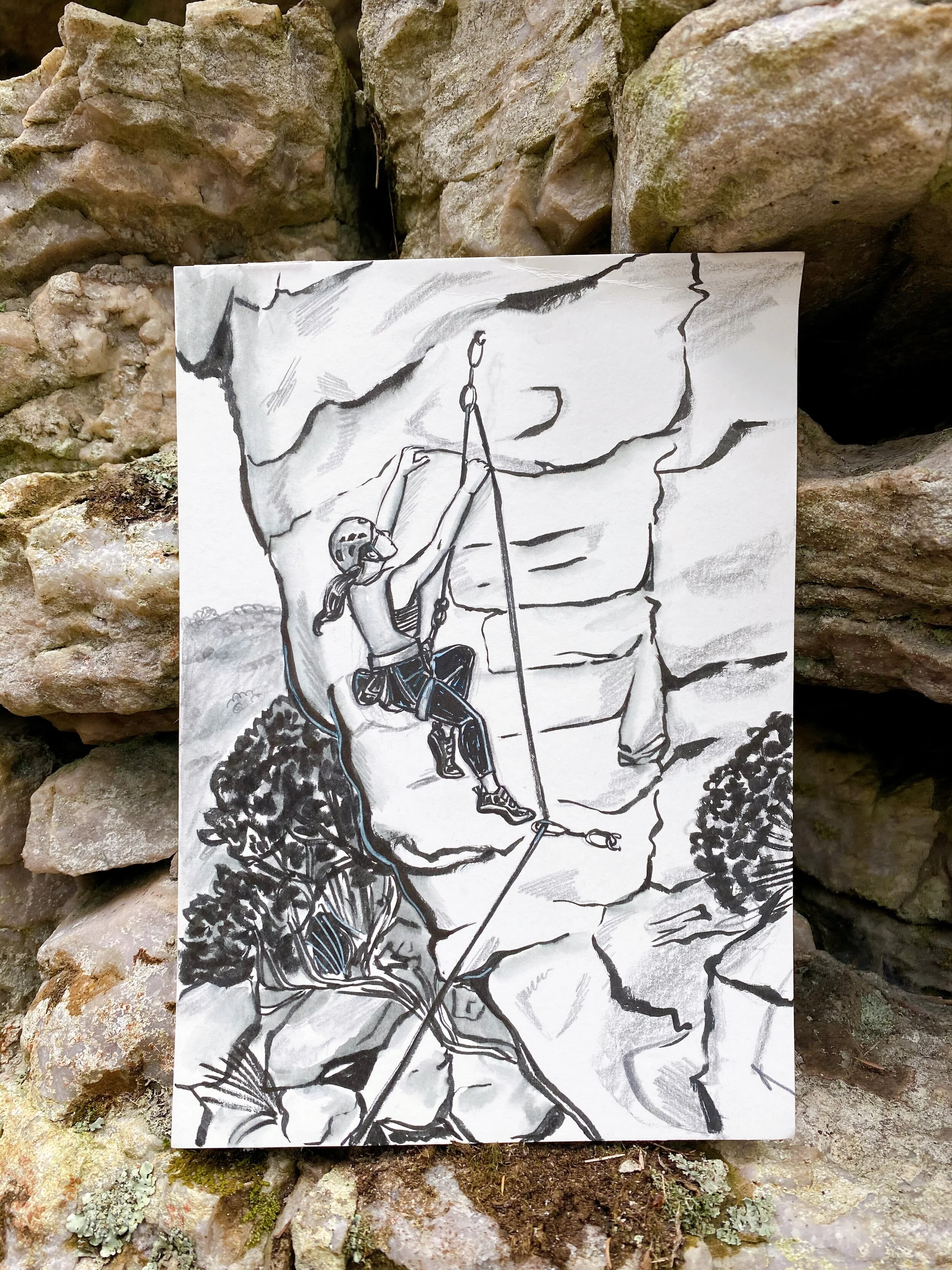 Rock Climbing Models — Alyssa Bermudez