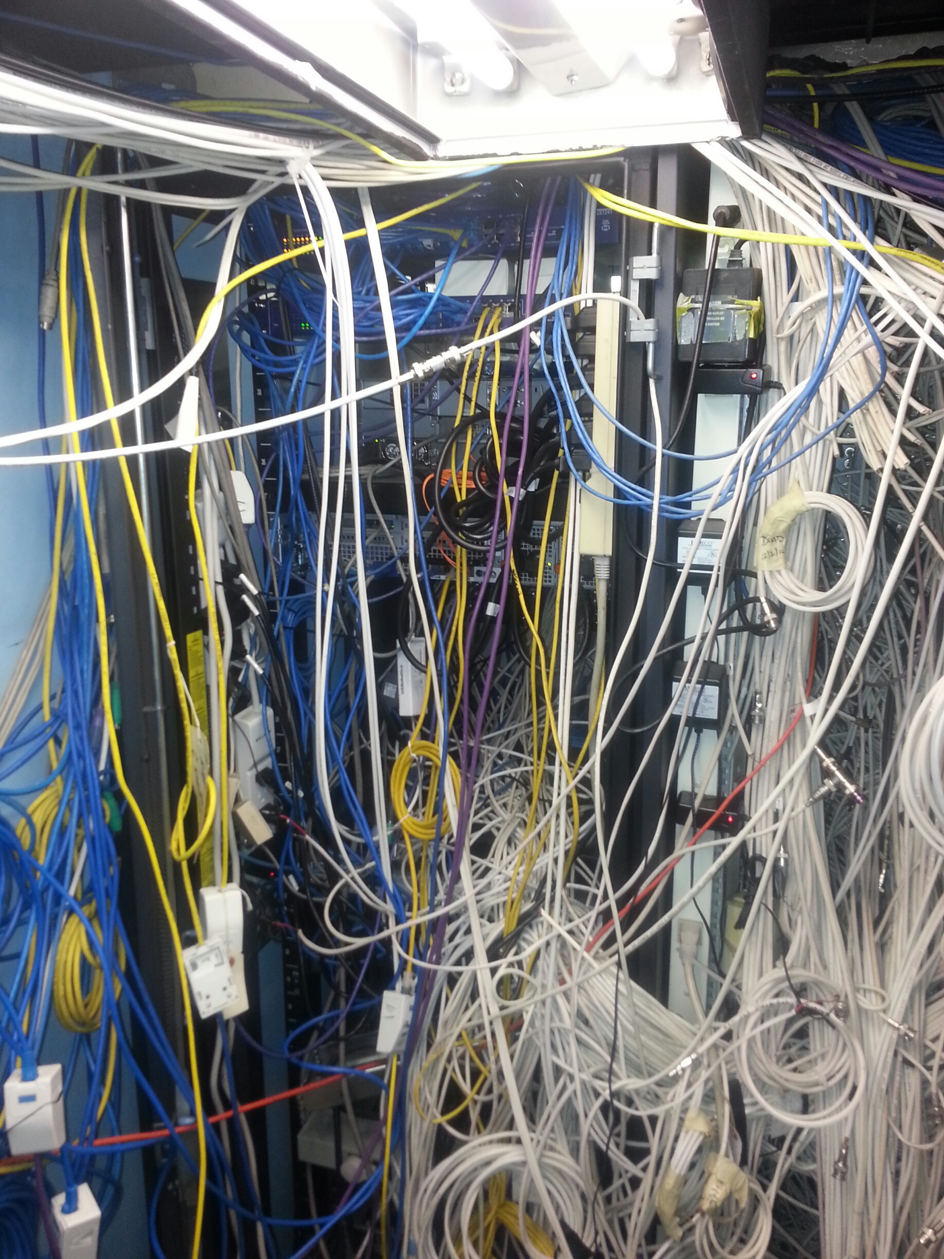 Structured Cabling Monsters in the Data Closet