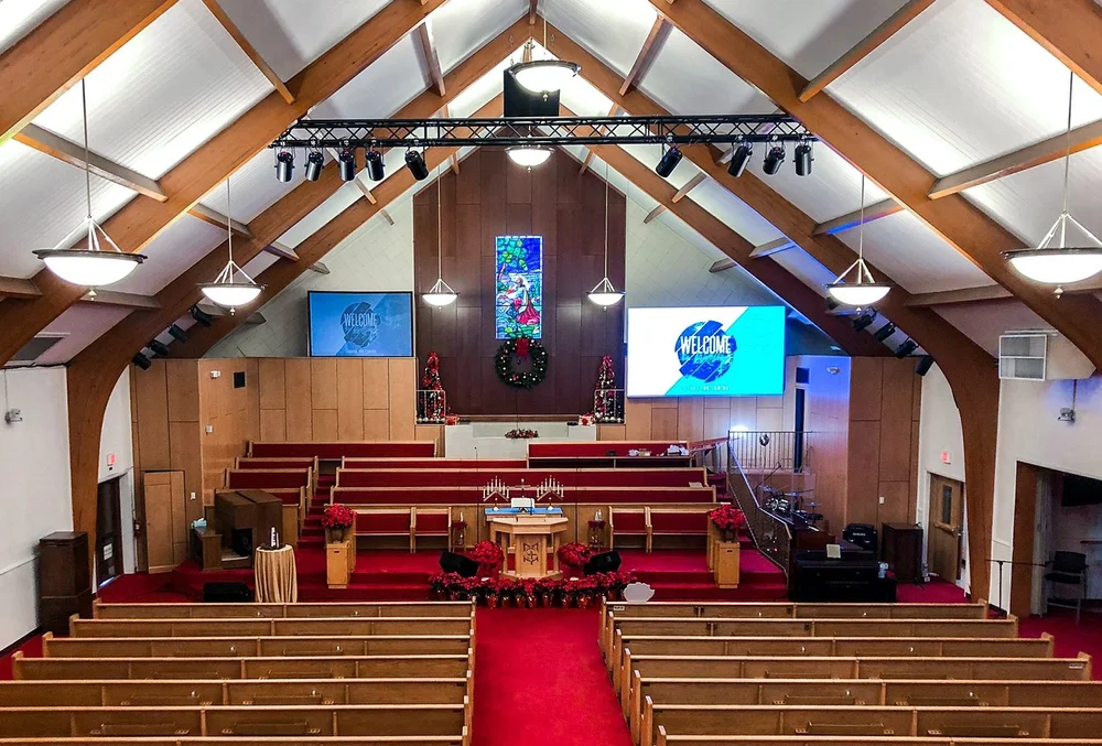 Inside Baptist Church