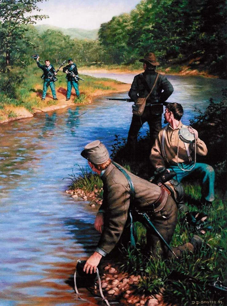 American Civil War artwork — David Geister