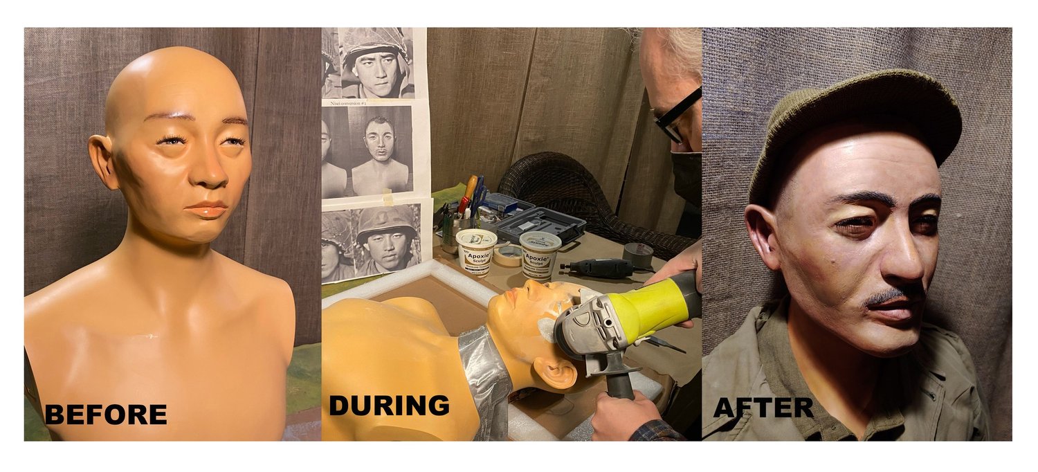 Mannequin Transformed Into