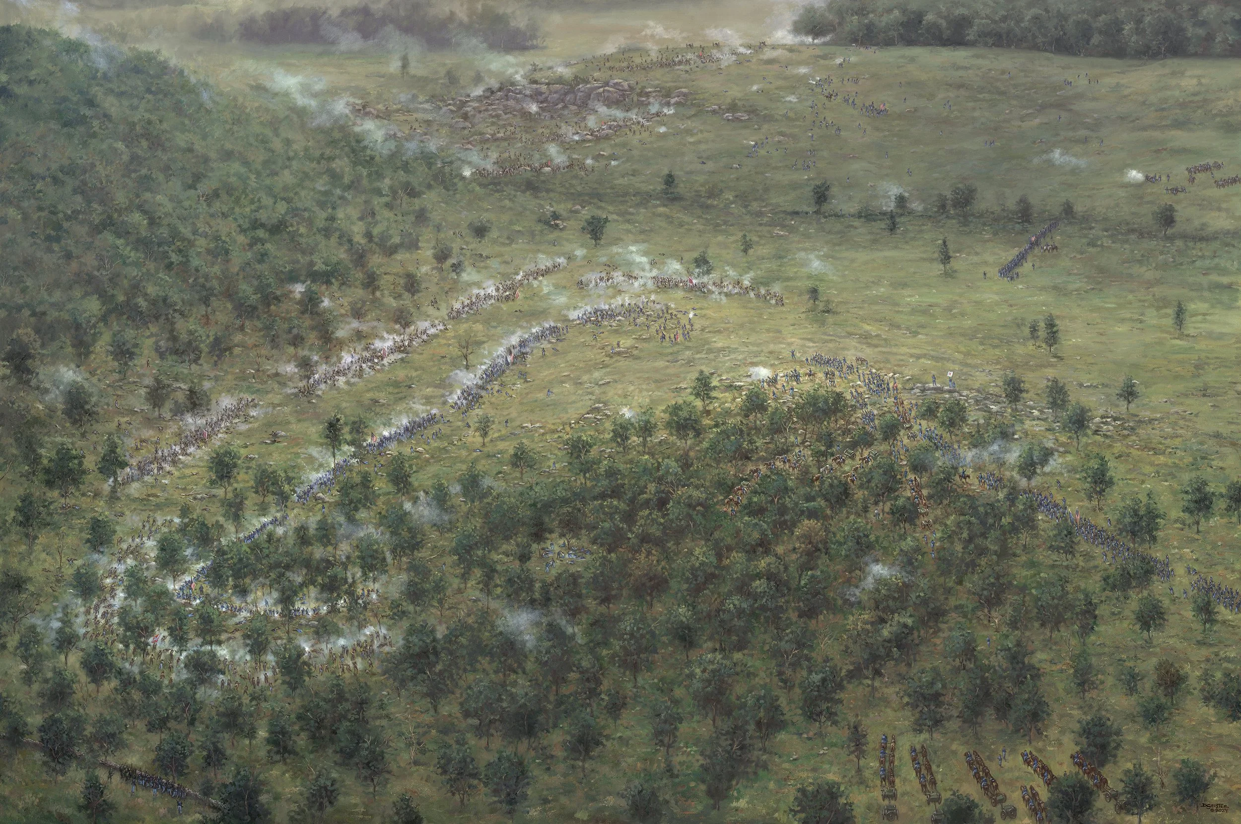 American Civil War artwork — David Geister