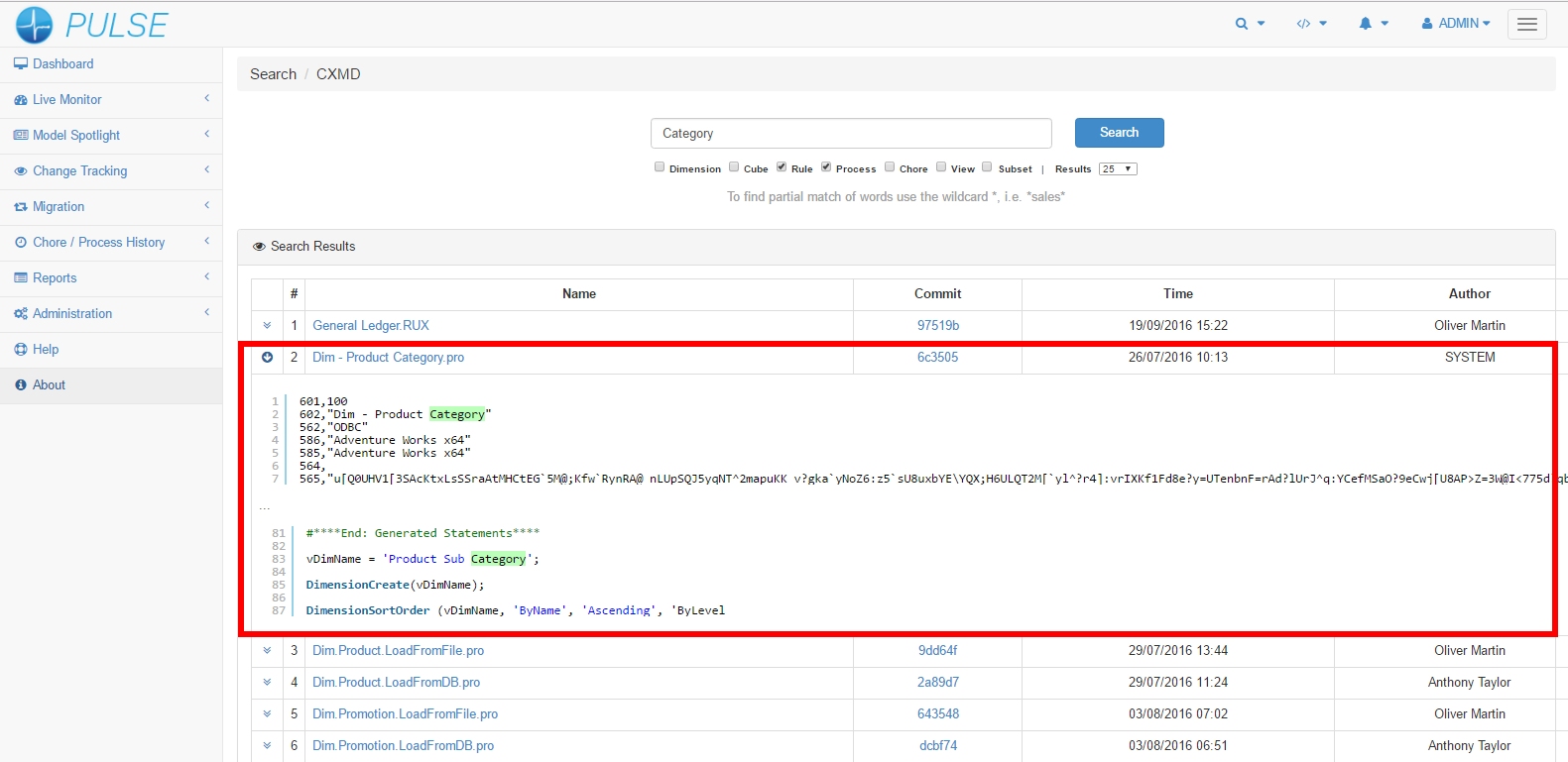 Google for your TM1 model - Cubewise CODE