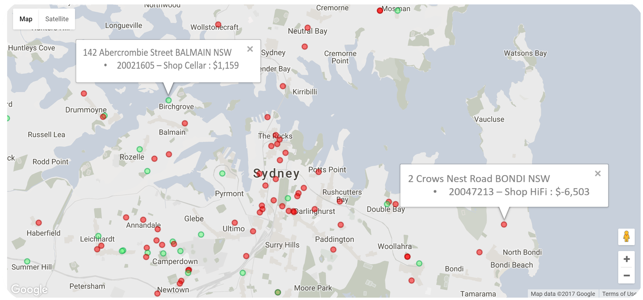 Analyse your data with Google Map and IBM TM1/Planning Analytics ...