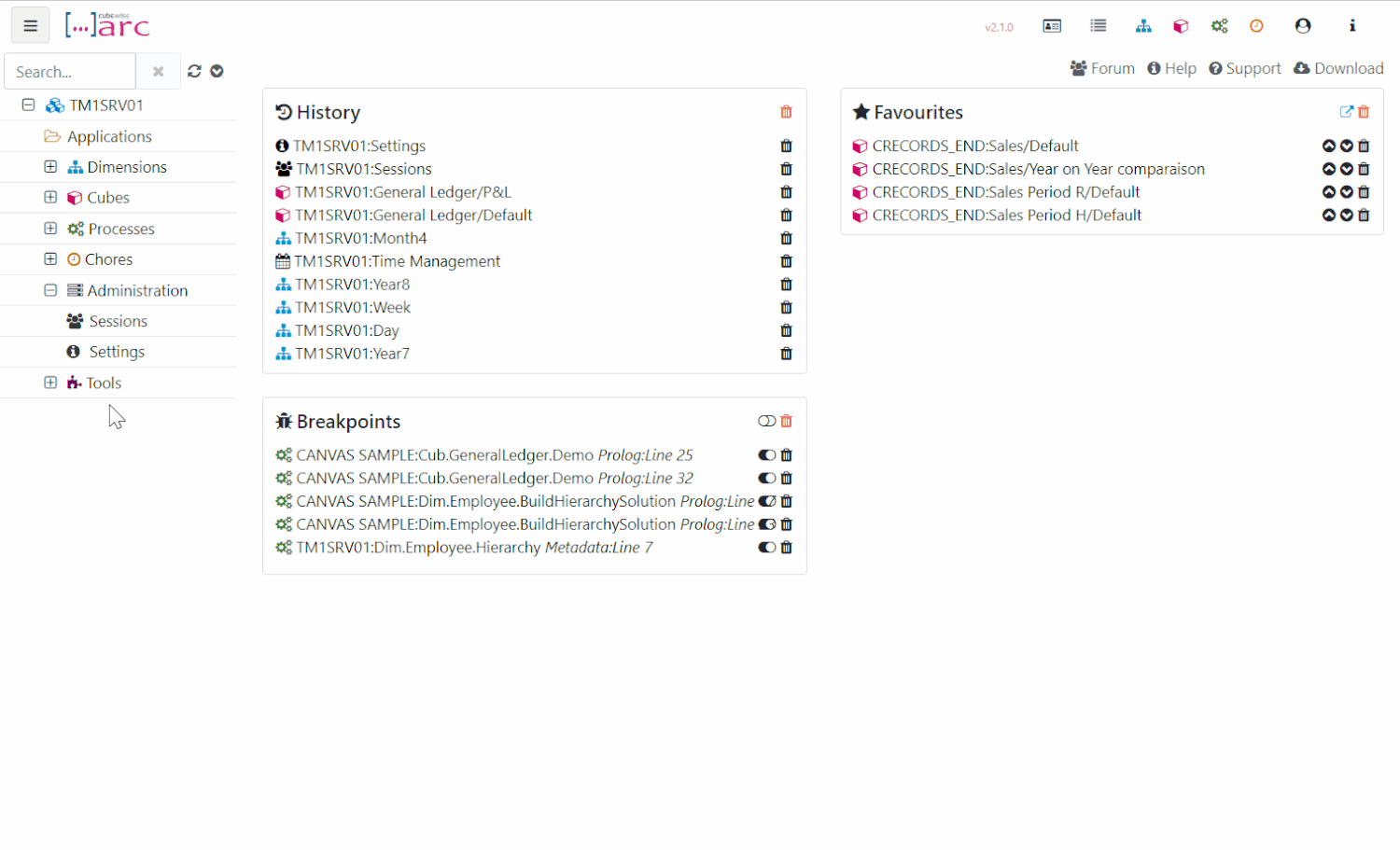 Analyzing your TM1 application with Arc - Cubewise CODE