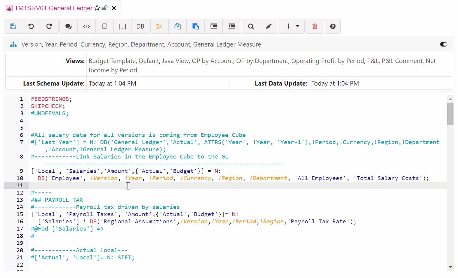Deep Dive into the Arc TM1 Rule Editor - Cubewise CODE