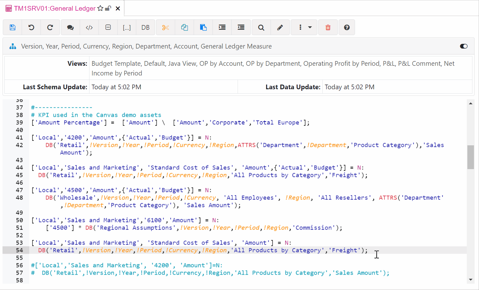 Deep Dive into the Arc TM1 Rule Editor - Cubewise CODE