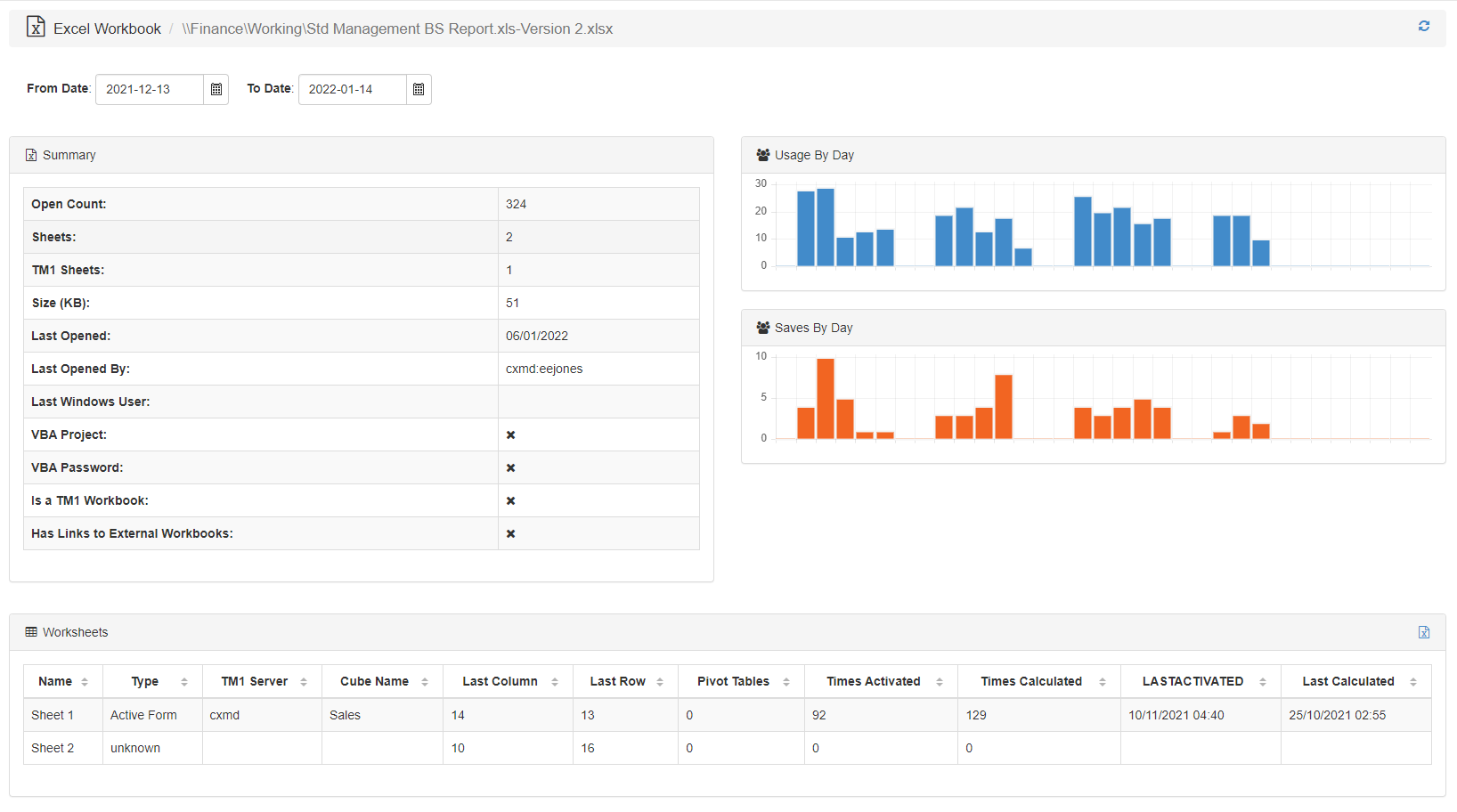 Pulse Excel Logging - Cubewise CODE